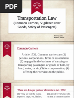 Private vs Common Carriage Guidelines | PDF | Common Carrier | Lease