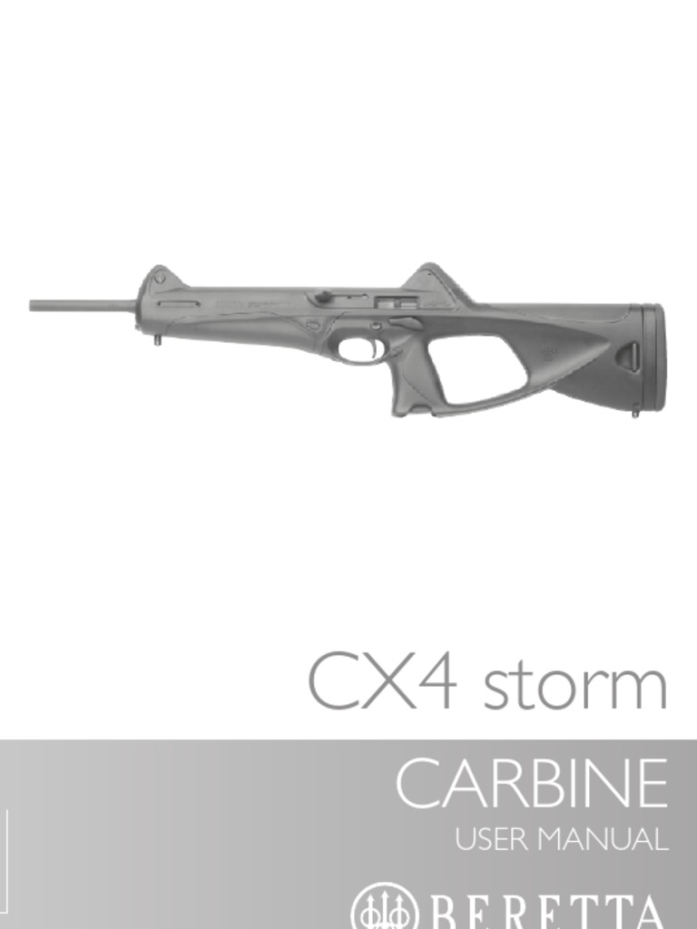 CX4 Eng A4 | PDF | Magazine (Firearms) | Firearms