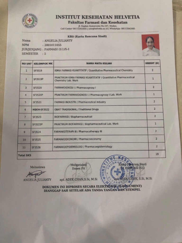 Krs Sem 5 Angel | PDF