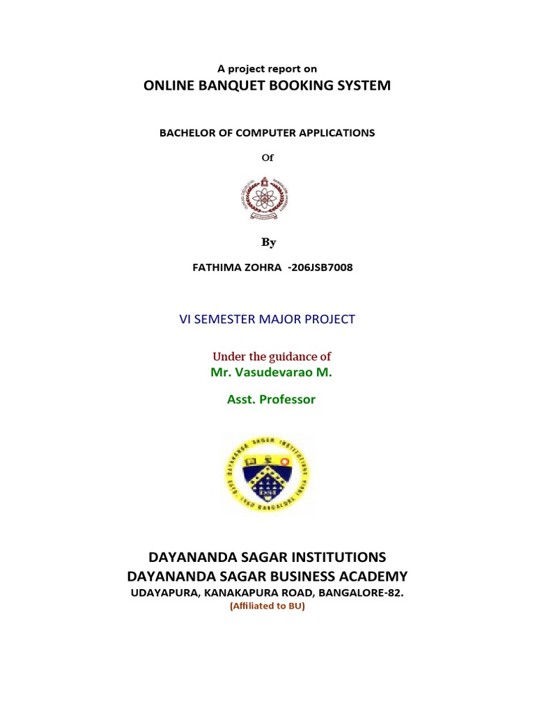Online Banquet Booking System Pdf Ajax Programming Software Development 1536