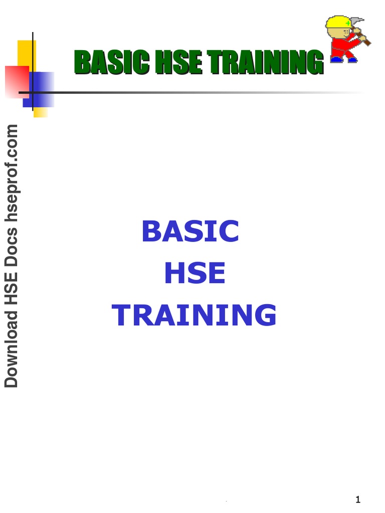 Basic HSE Training | PDF | Electrical Connector | Personal Protective Equipment