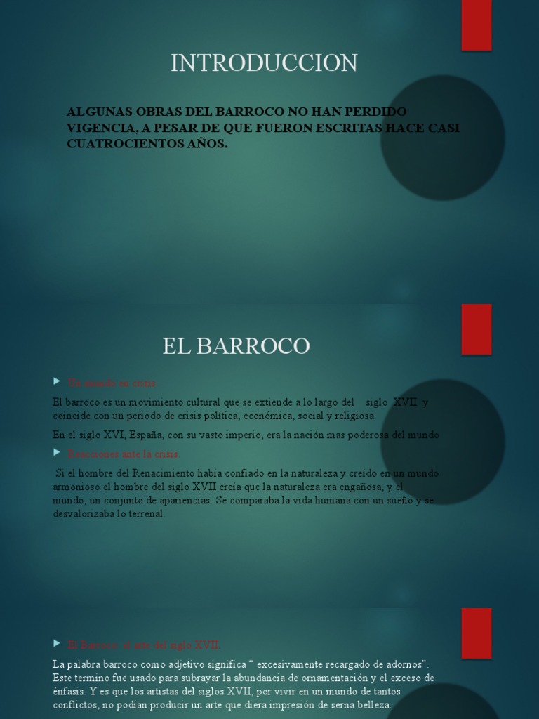 Introduccion | PDF | Barroco | Renacimiento
