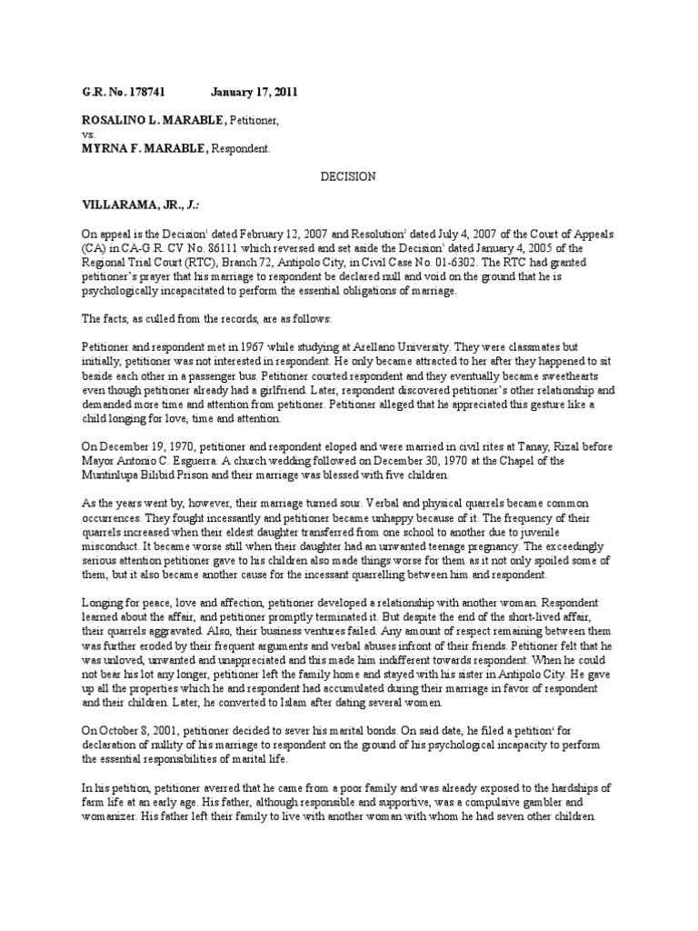 03 Marable V Marable | PDF