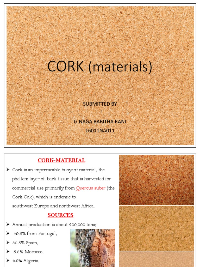 Interior Material - Cork | PDF