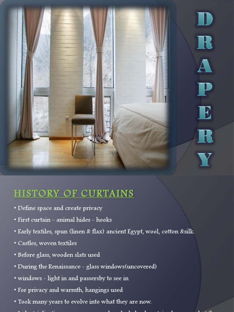 Interior Material - Drapery | PDF | Curtain | Textiles