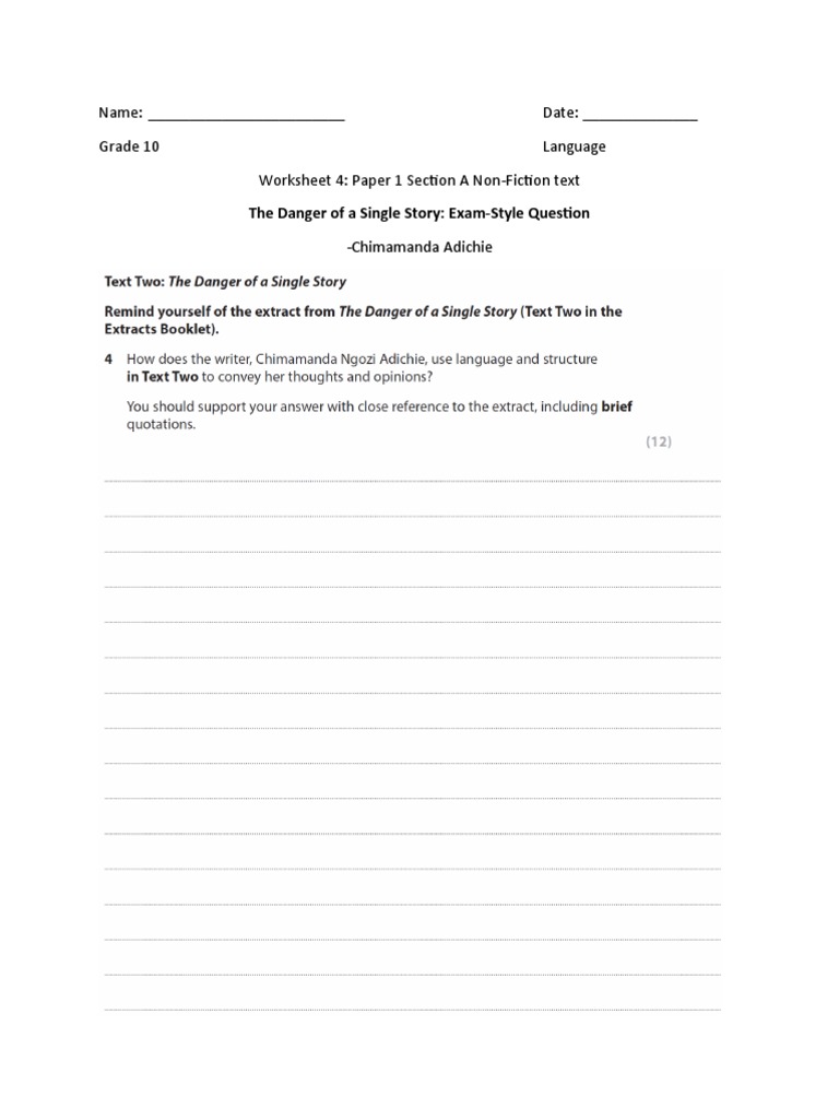 WS4 Single Story | PDF