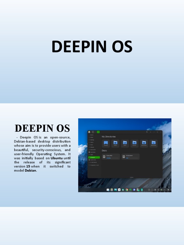 Deepin Os | PDF