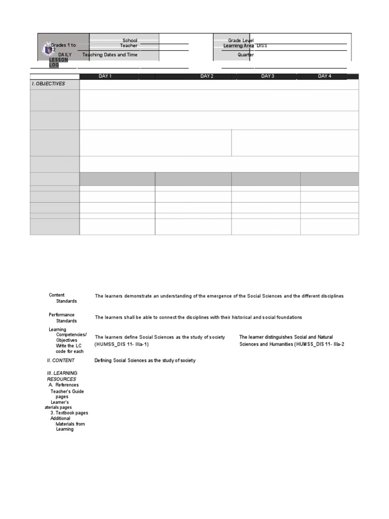 DLP Disciplines and Ideas in The Social Sciences | PDF | Learning | Social Sciences