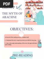 Arachne: Myth and Lesson Plan | PDF | Athena