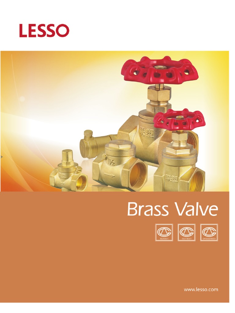 LESSO Brass Valve 2014.4 | PDF