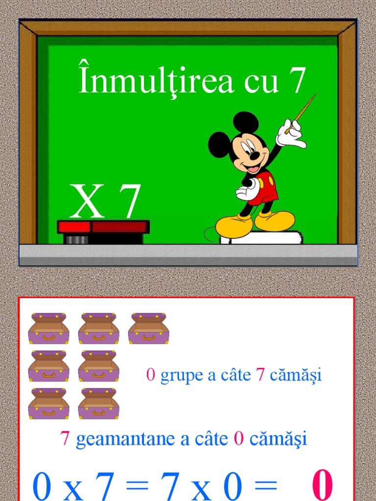 Inmultirea Cu7 | PDF