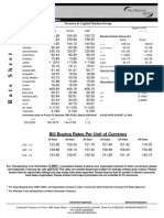 NBP Rate Sheet | PDF | Foreign Exchange Market | Currency