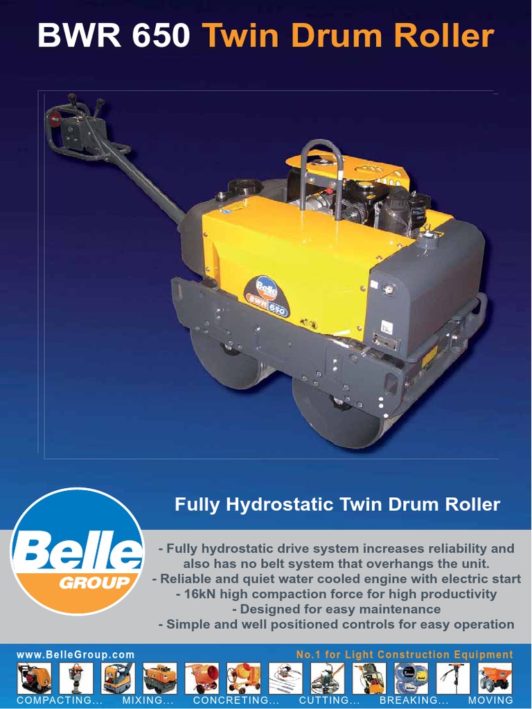 BWR Roller | PDF | Vehicles | Manufactured Goods