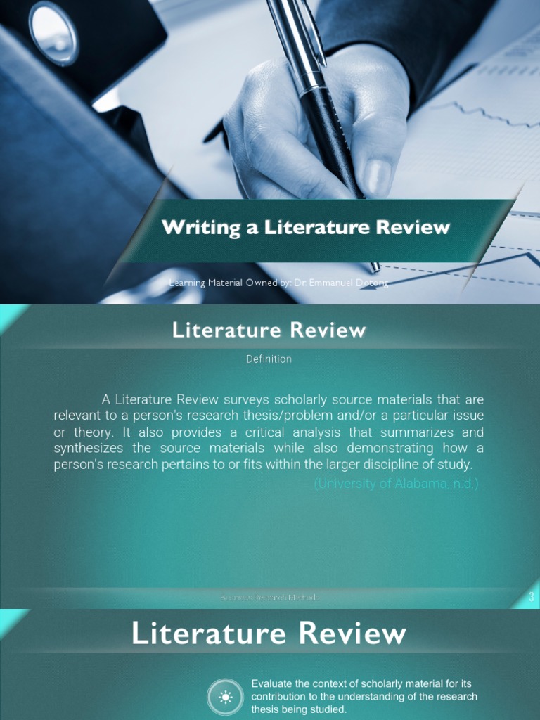 Literature Review | PDF