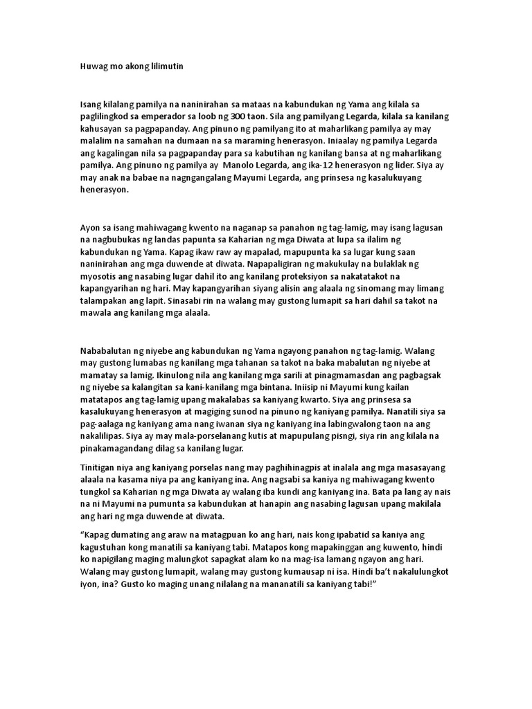 Maikling Kwento | PDF