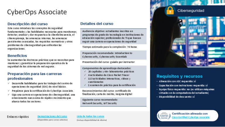 Cyber Ops Associate | PDF | La seguridad informática | Seguridad
