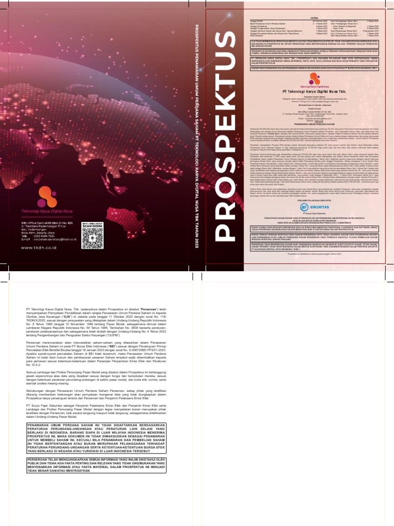 25 - Tron Prospektus Ipo 2023 | PDF | Teknologi & Rekayasa