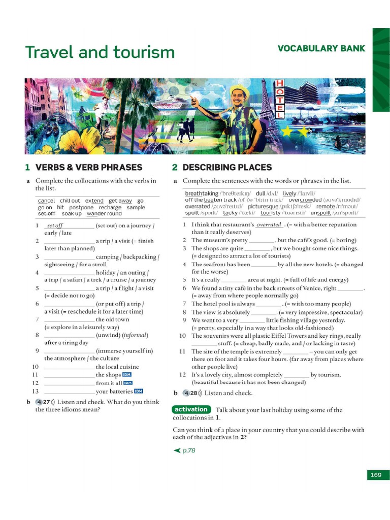 Vocabulary Travel | PDF