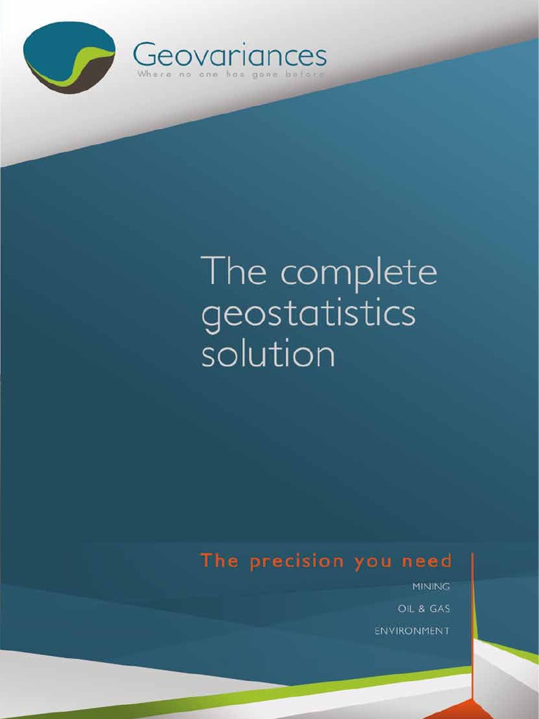 Geostatistics Software & Services | PDF | Environmental Monitoring | Risk
