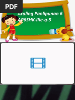 Detailed Lesson Plan in Araling Panlipunan Grade 6 | PDF