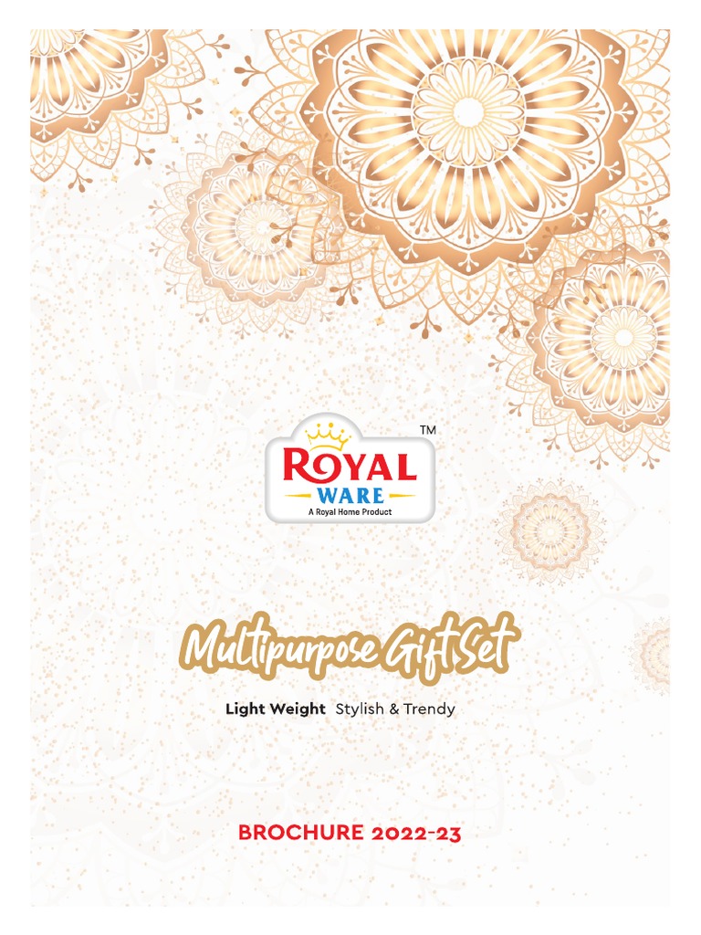 Royal Ware New Brochure 01 | PDF