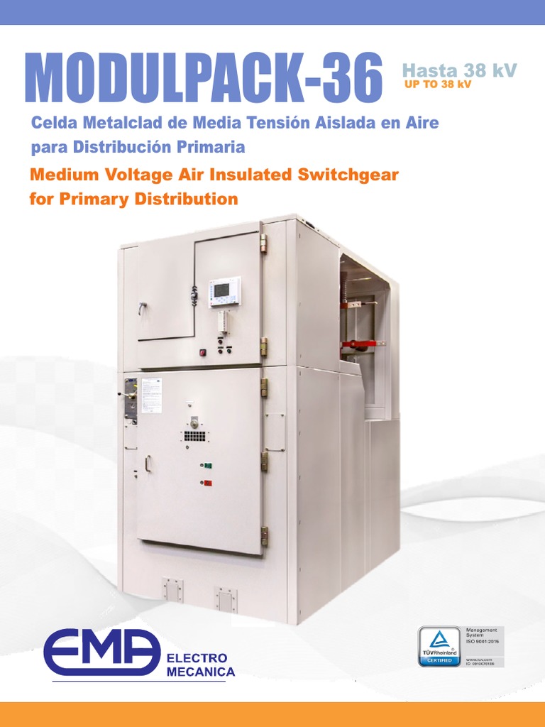 Folleto MP36 | PDF | Ingenieria Eléctrica | Electricidad