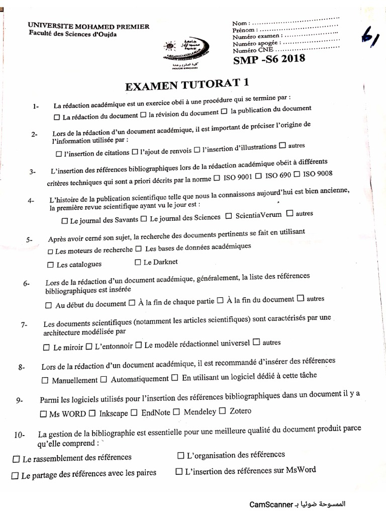 Tutorat | PDF