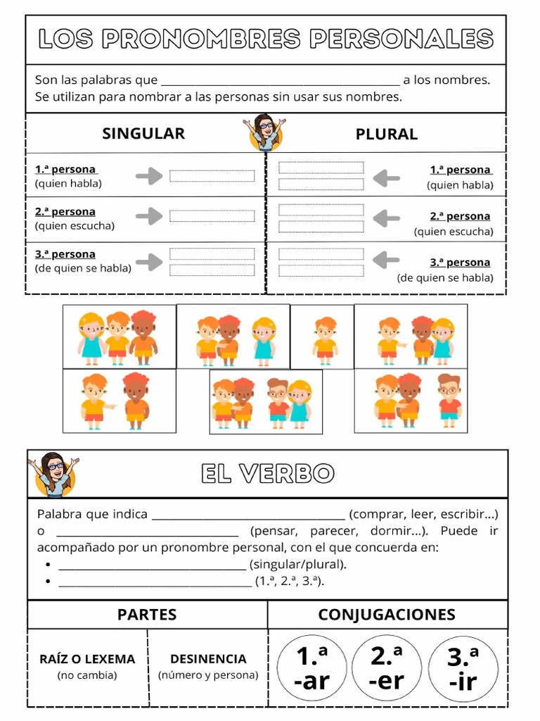 Los Pronombres Personales | PDF