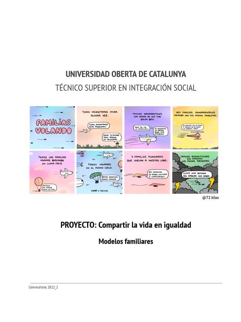 Modelos Familiares Actuales | PDF