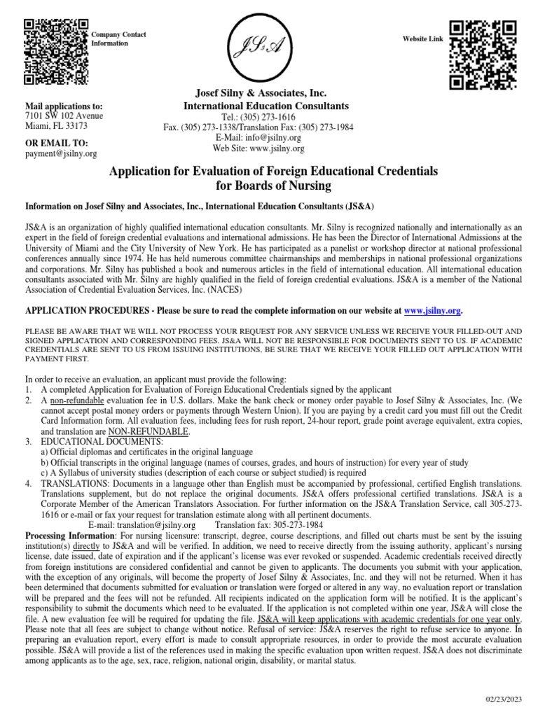 Josef Silny & Associates, Inc-Application | PDF | Fee | Money Order