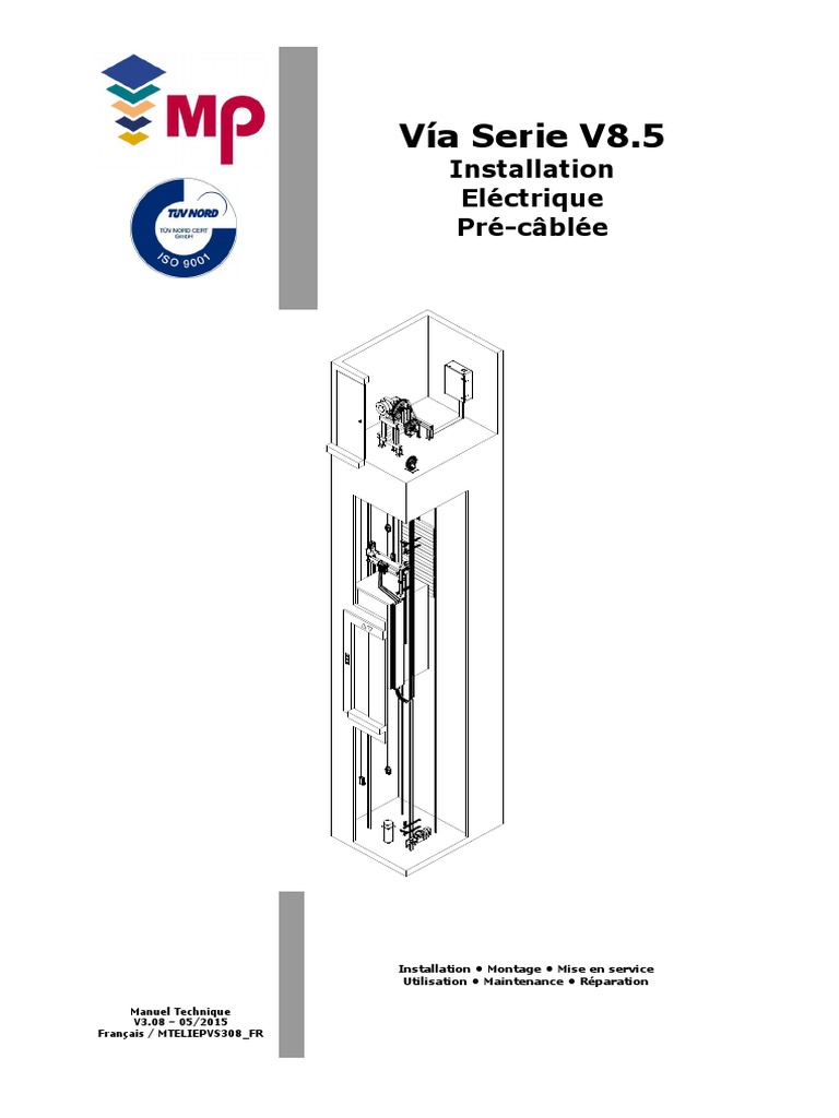 Vía Serie V8.5: Installation Eléctrique Pré-Câblée | PDF