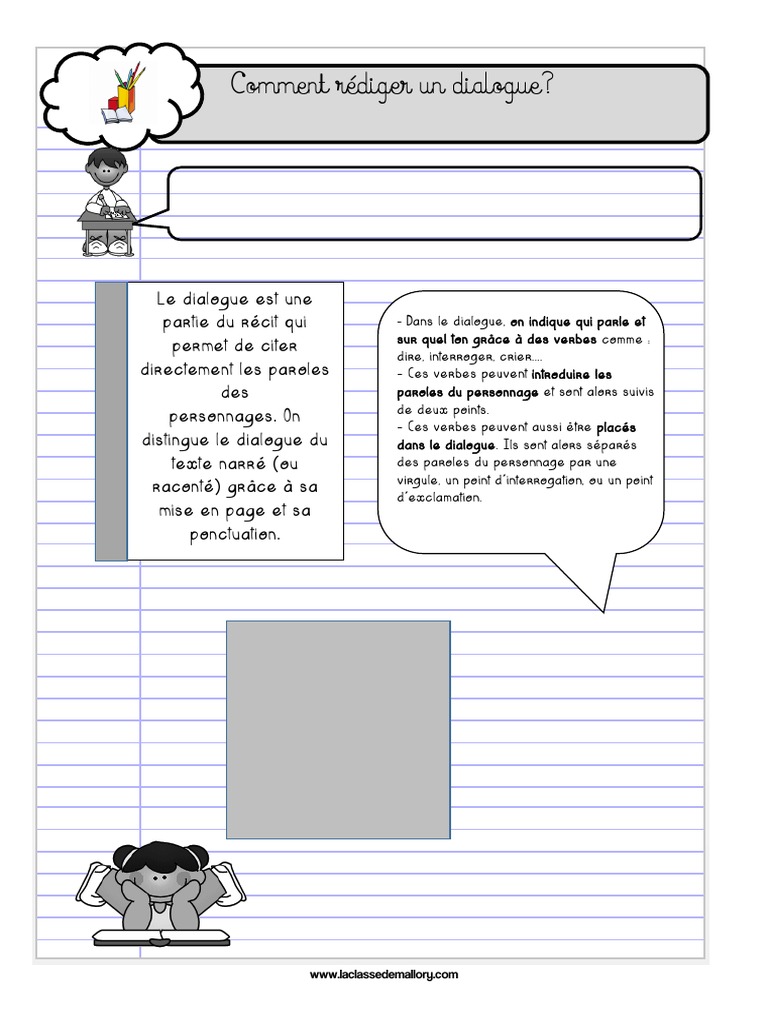 Comment Rédiger Un Dialogue? | PDF