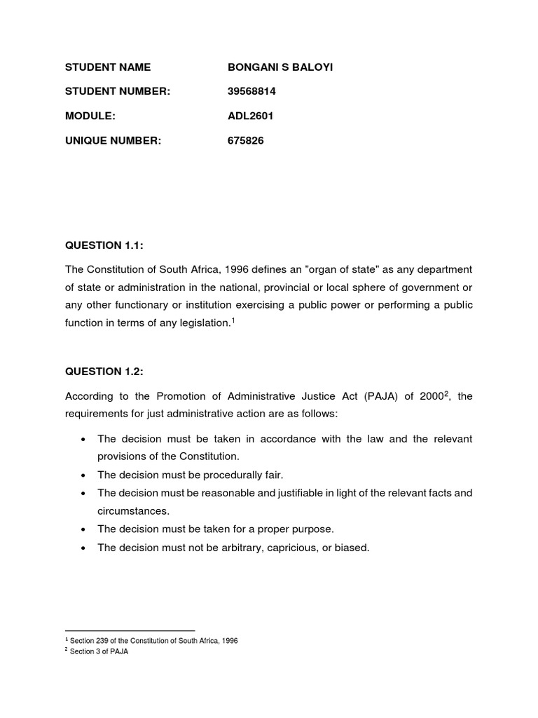 Adl2601 Assignment 1 Semester 1 2023 Pdf 
