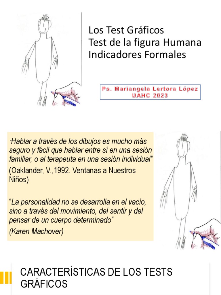 Análisis del Test Gráfico de la Figura Humana | PDF