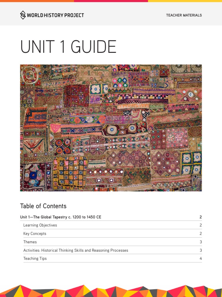 WHP-AP Unit 1 Guide | PDF | Asia | Advanced Placement