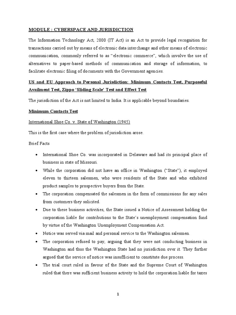 Cyber Law Notes - Complete | PDF | Source Code | Computer Programming