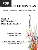 A Detailed Lesson Plan | PDF | Romanticism | Lesson Plan