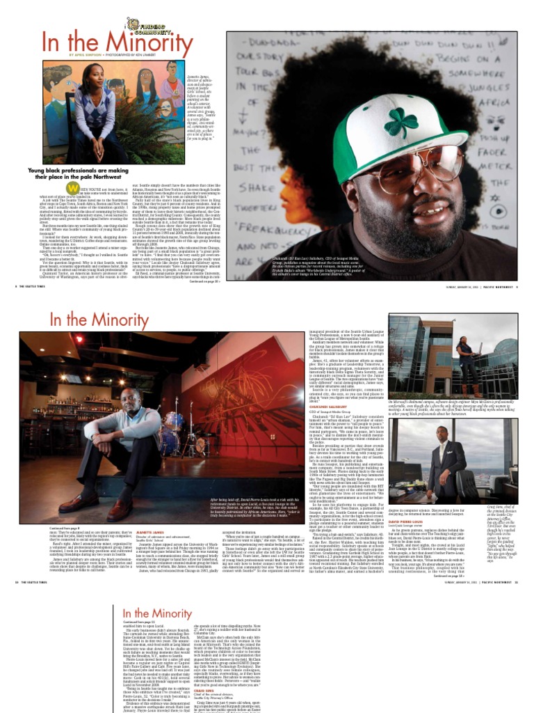 Seattle Times Cover Story | PDF | Seattle | Further Education