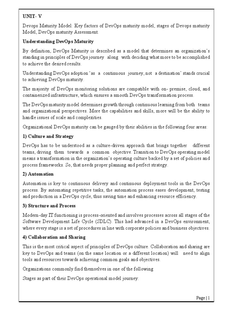 R19 Devops Unit-5 | PDF | Automation | Software Development Process