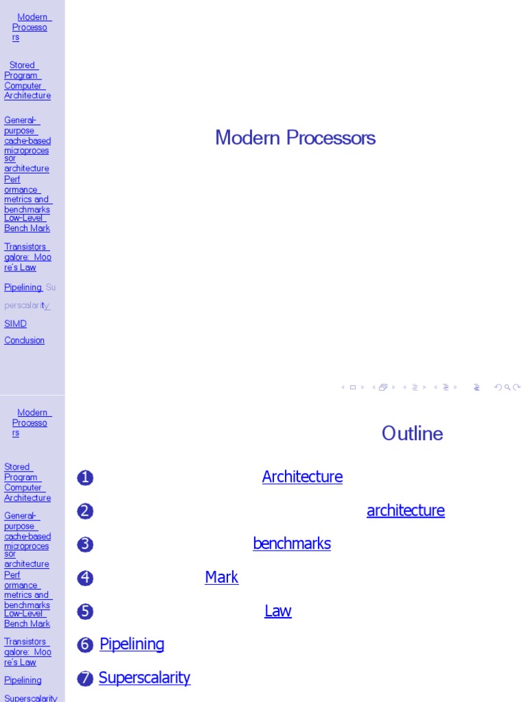 Modern Processors: Su Perscalari y | PDF | Central Processing Unit | Parallel Computing