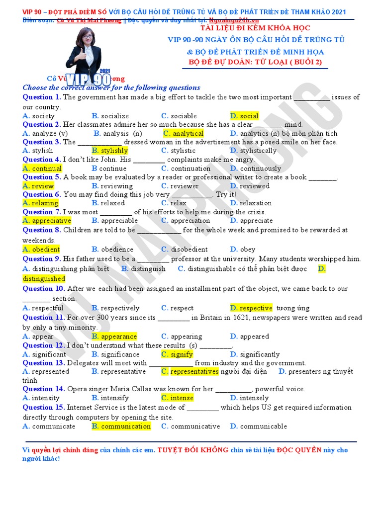 VIP 90 – Breakthrough in Scores with Easy Question Bank for Exams and ...
