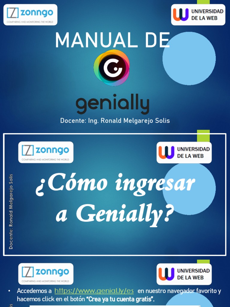 Manual de Genially | PDF | Software | Informática