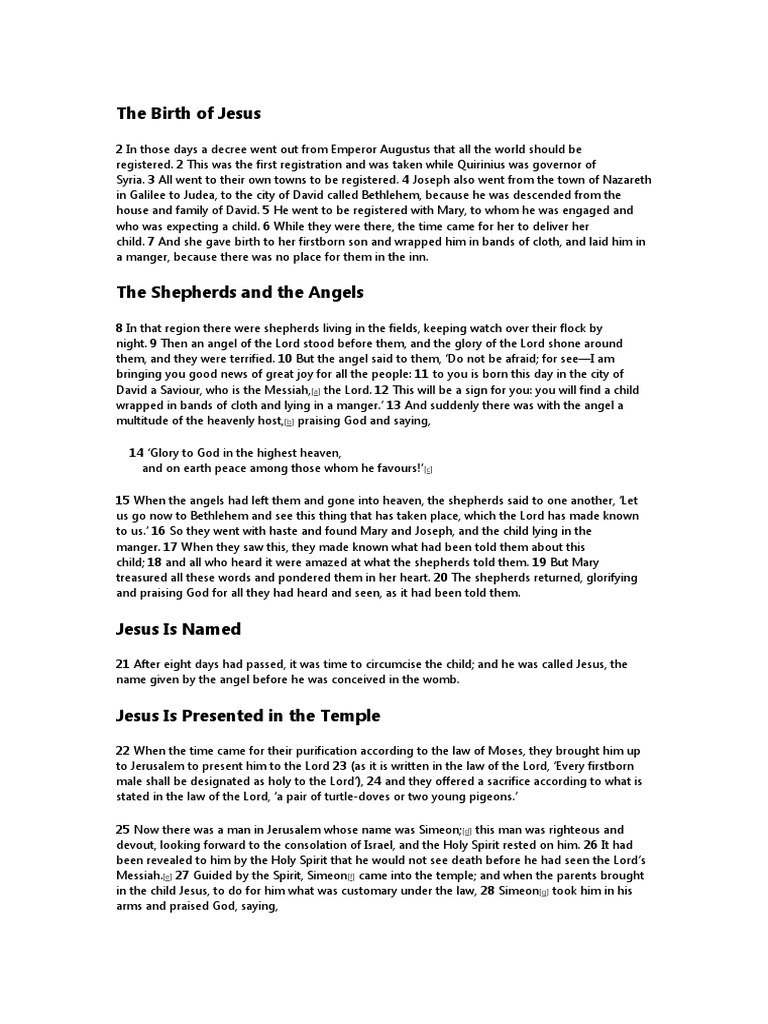 The Birth of Jesus Christ and the Visit of the Shepherds and Prophets ...