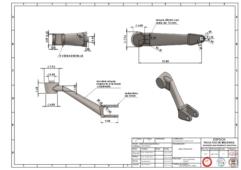 Plantillas y formatos para SolidWorks | PDF