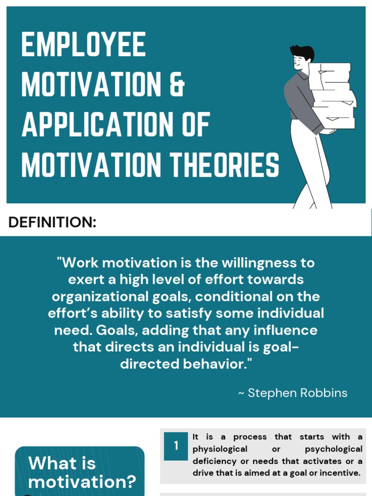 Employee Motivation & Application of Motivation Theories | Download ...