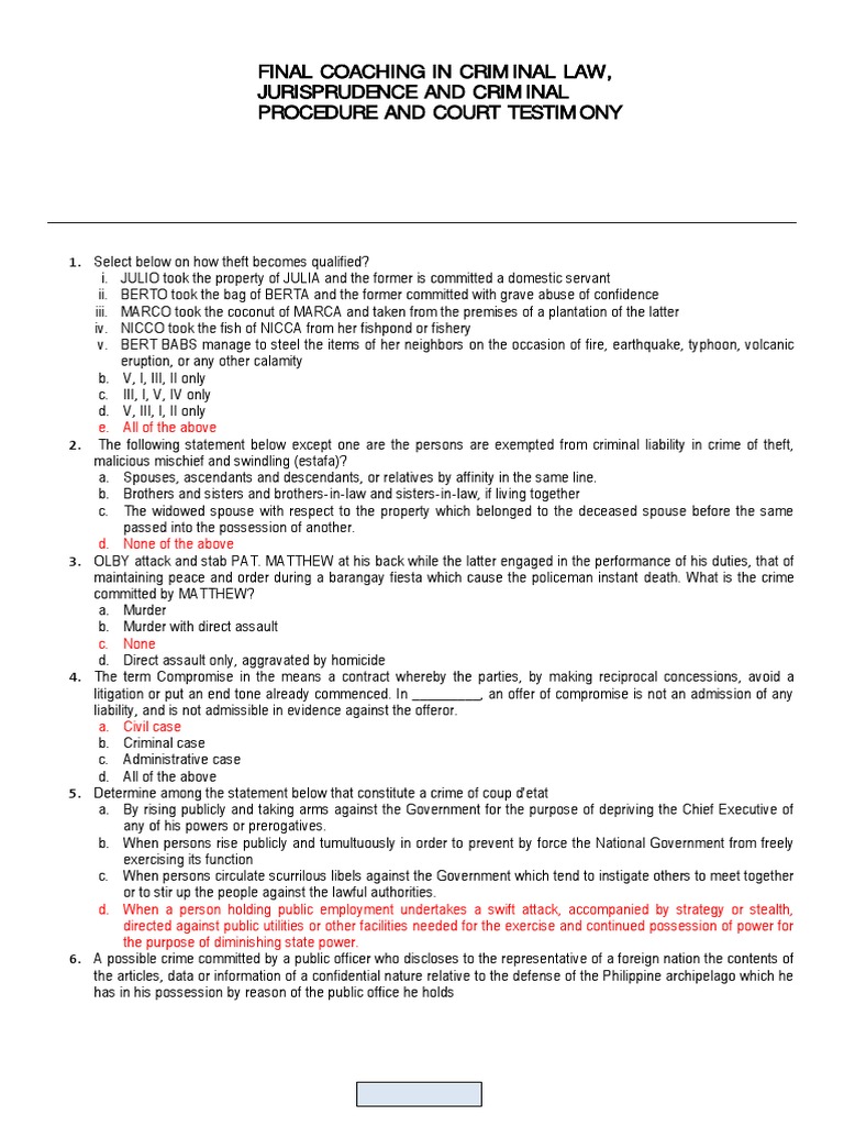 FC CLJ | PDF | Prosecutor | Plea