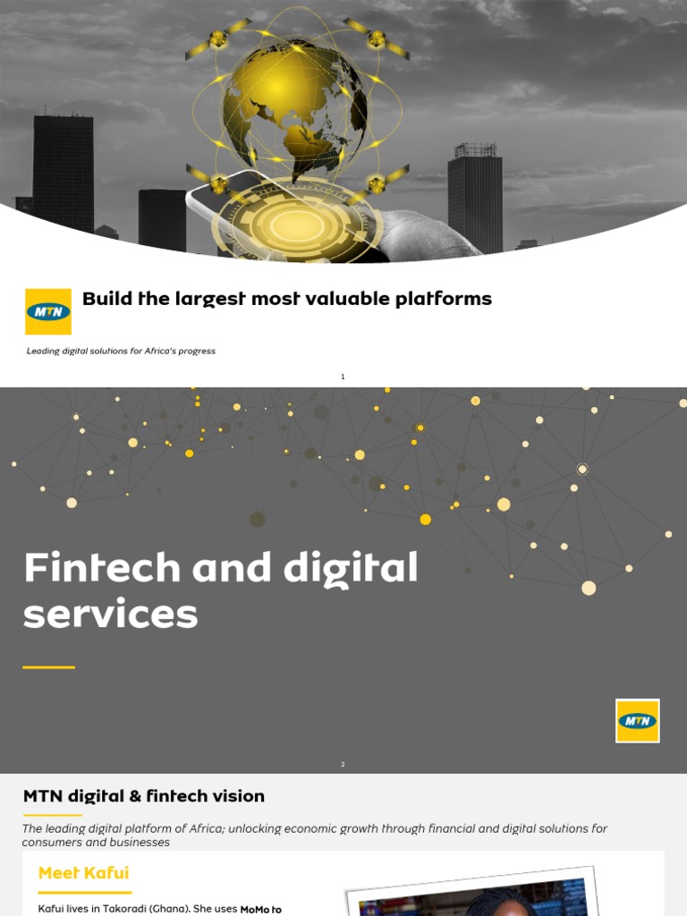 MTN's Fintech Vision for Africa's Growth | PDF | E Commerce | Remittance