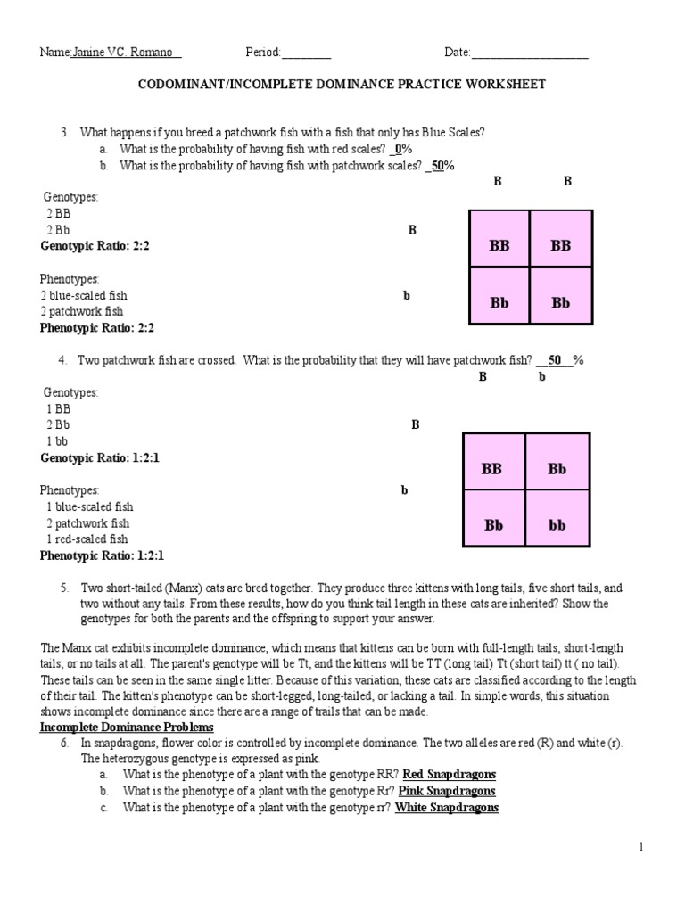 General Biology | PDF | Dominance (Genetics) | Genotype
