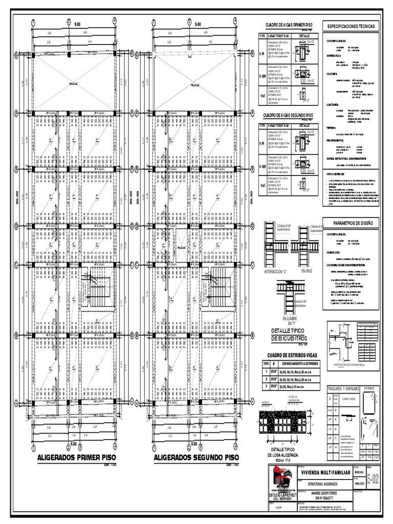 4 - Aligerados Vivienda Multifamiliar | PDF