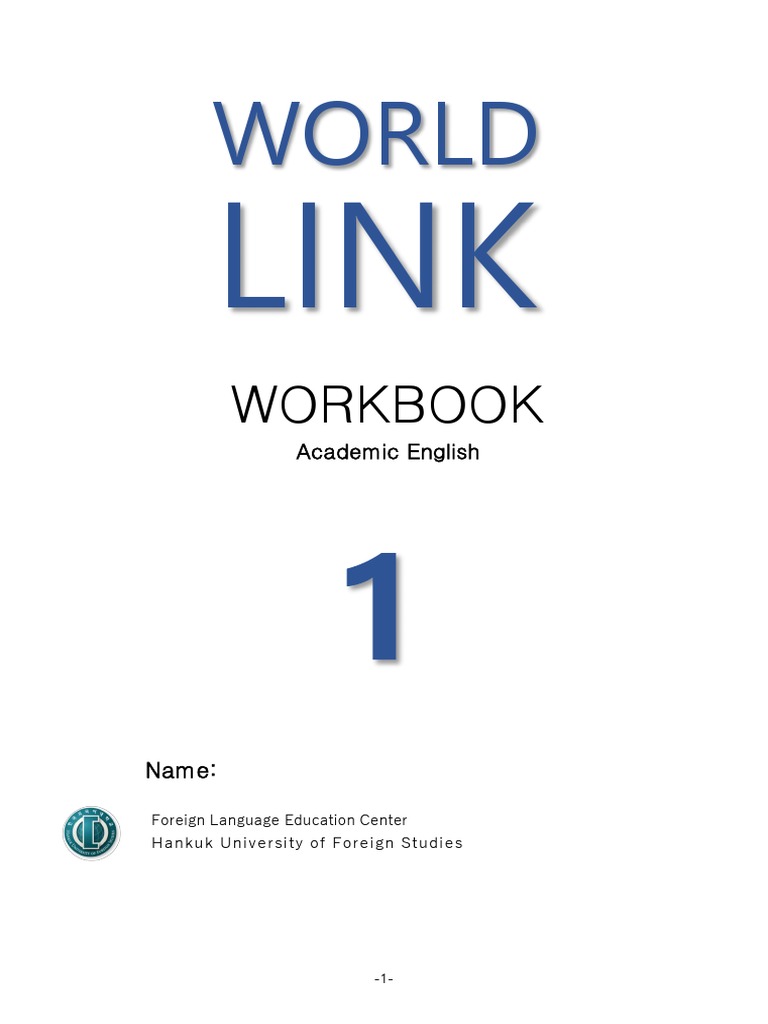World Link workbook 1 HUFS v2 (1) | PDF